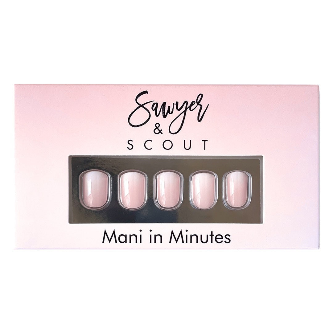 24 Pcs Uncommon Press on Nails | Short Square Press on Nails| Short ...