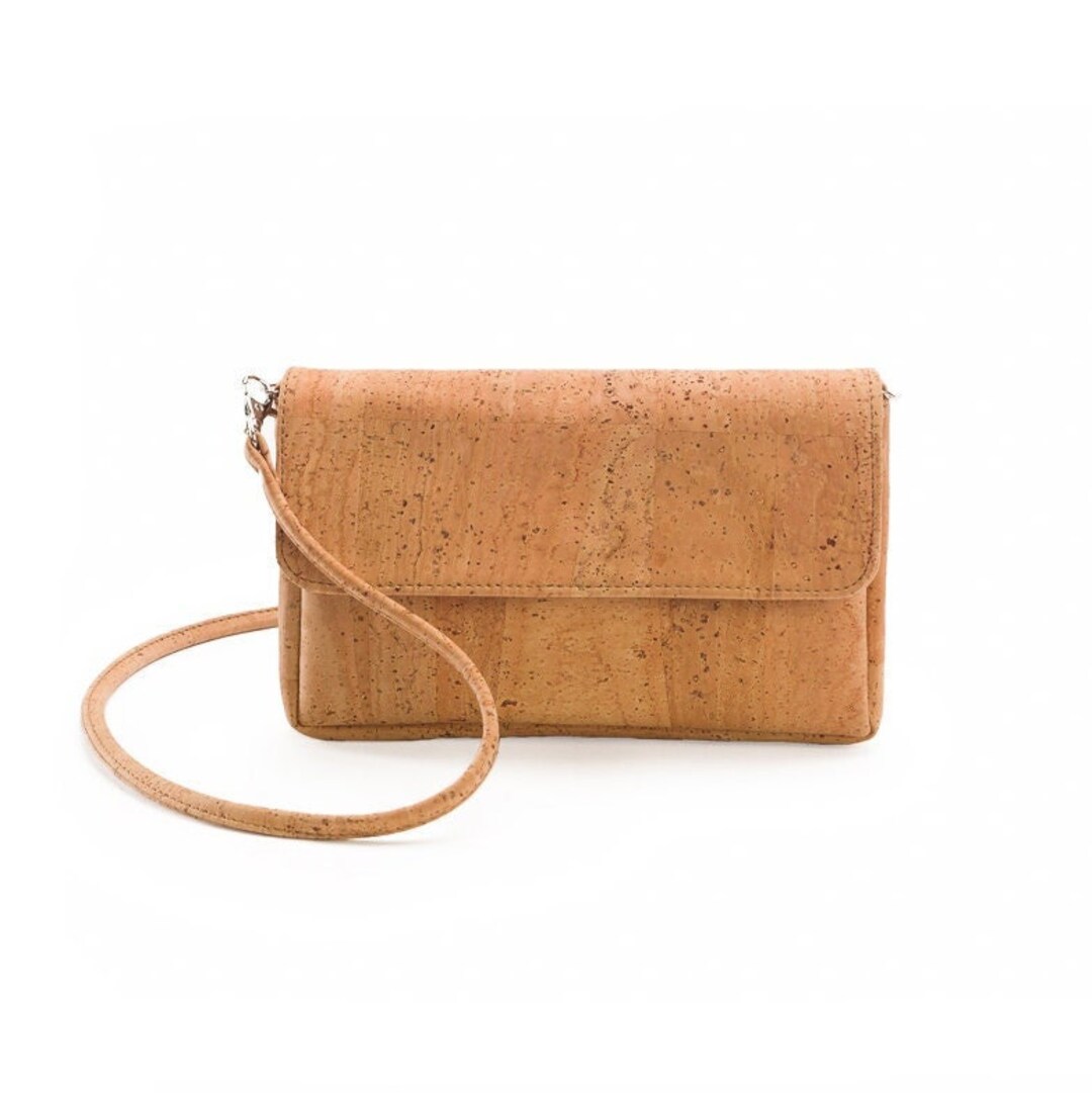 Natural Cork Cross Body Purse / Clutch Bag - 100% Vegan and Eco ...