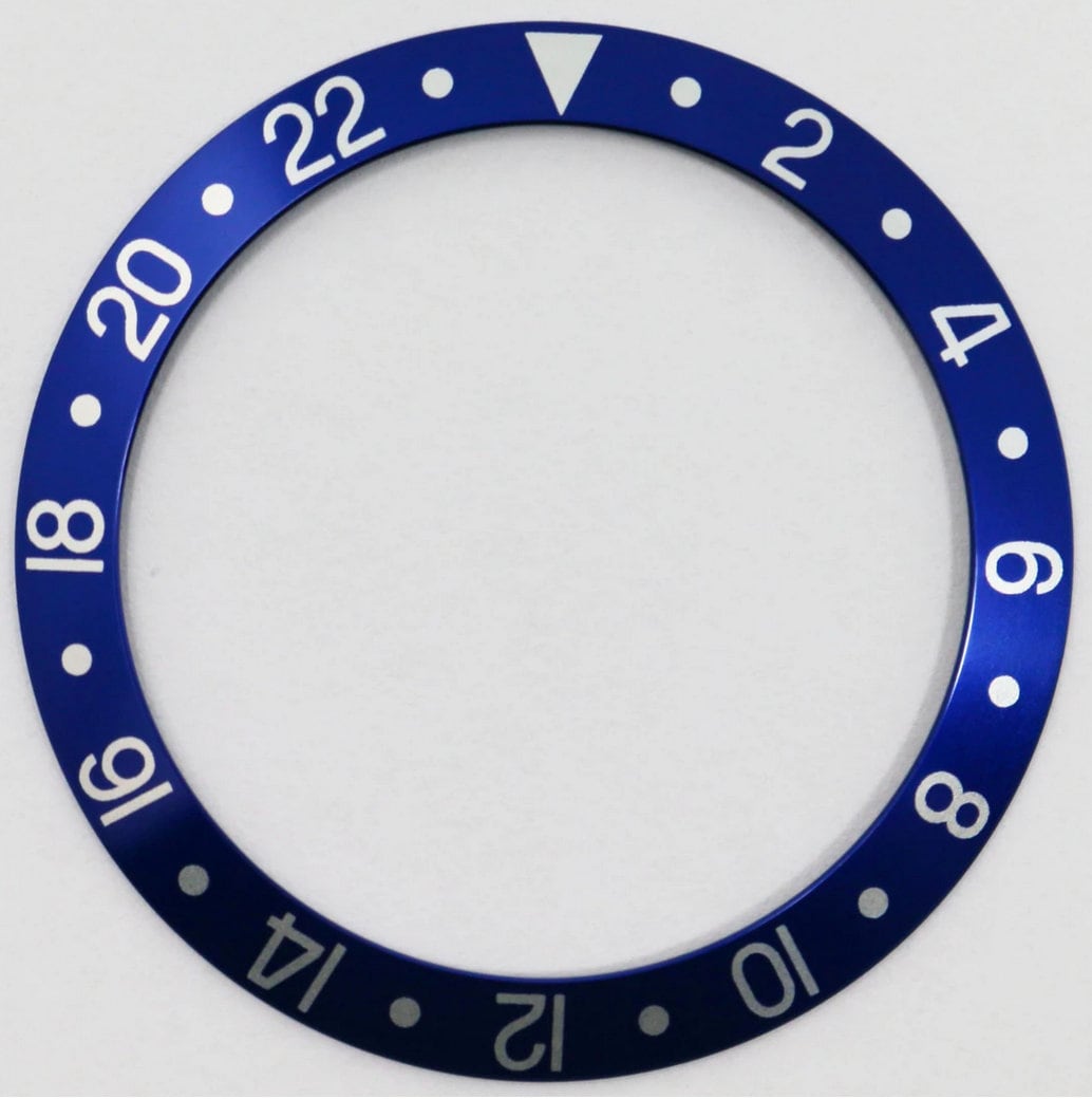Bezel Insert Aluminum For Rolex GMT 1675/16750 Blue Blueberry | Etsy