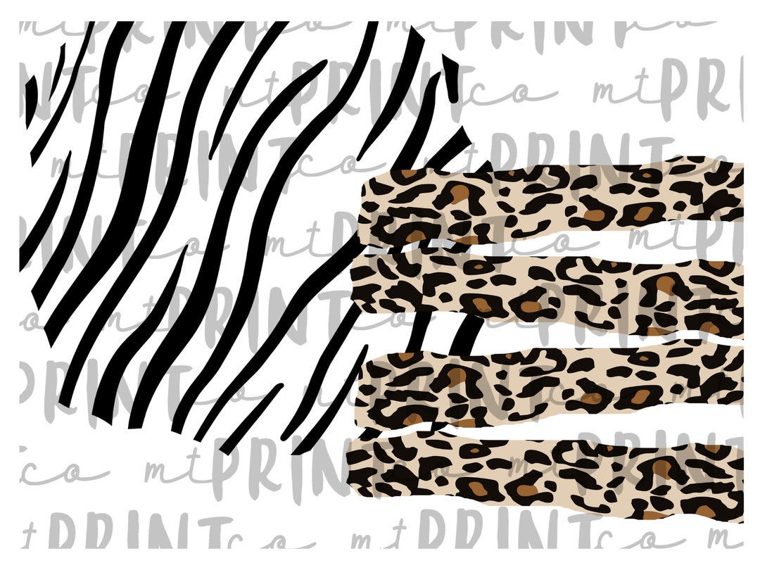 2 Animal Print Png, Leopard PNG, Zebra Png, Animal Print Clip Art, PNG ...