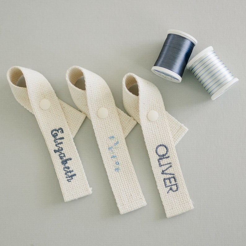 Personalized Name Tag, Ribbon Type, Custom Key Chain, Bag Name Tag, Bag ...