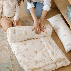Organic Cotton (OEKO-TEX) Fabric Toddler Nap Mat | Daycare Nap Mat With ...