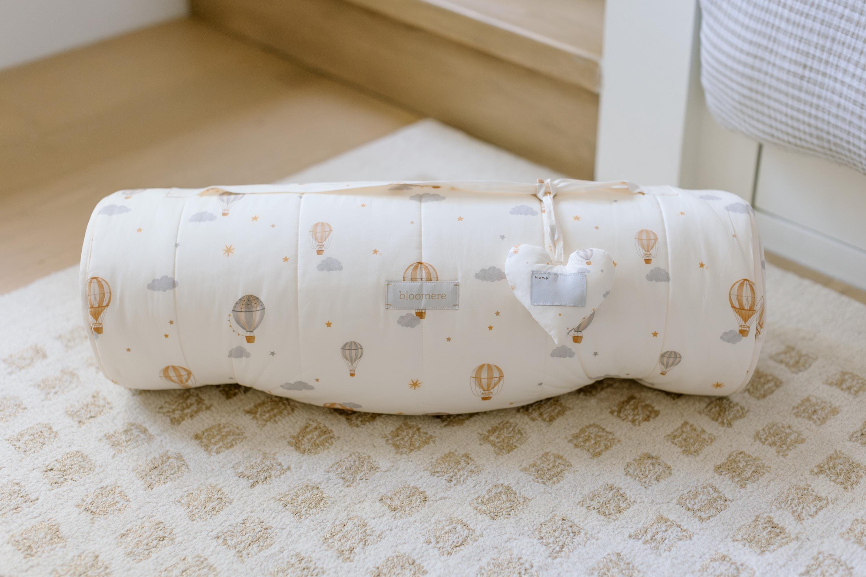 Organic Cotton (OEKO-TEX) Fabric Toddler Nap Mat | Daycare Nap Mat With ...