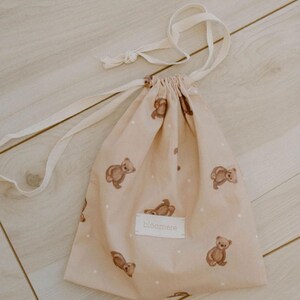 Organic Cotton Mini Dust Bag – Drawstring Bag, Mini Pouch, Eco-friendly ...