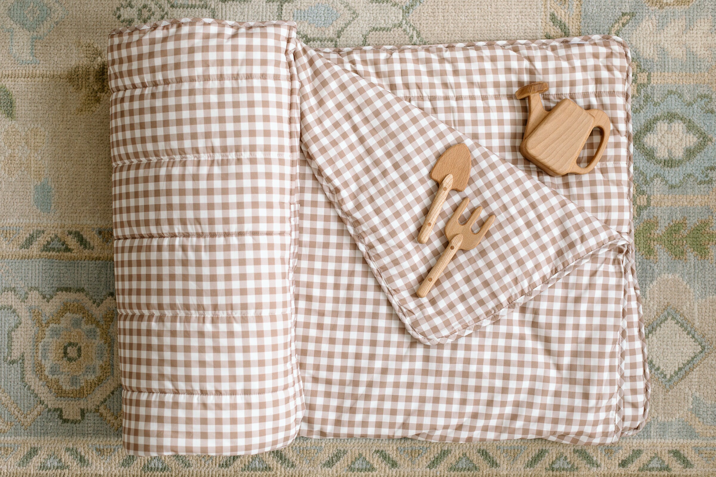 Organic Cotton (OEKO-TEX) Nap Mat With Detachable Pillow for Toddlers ...