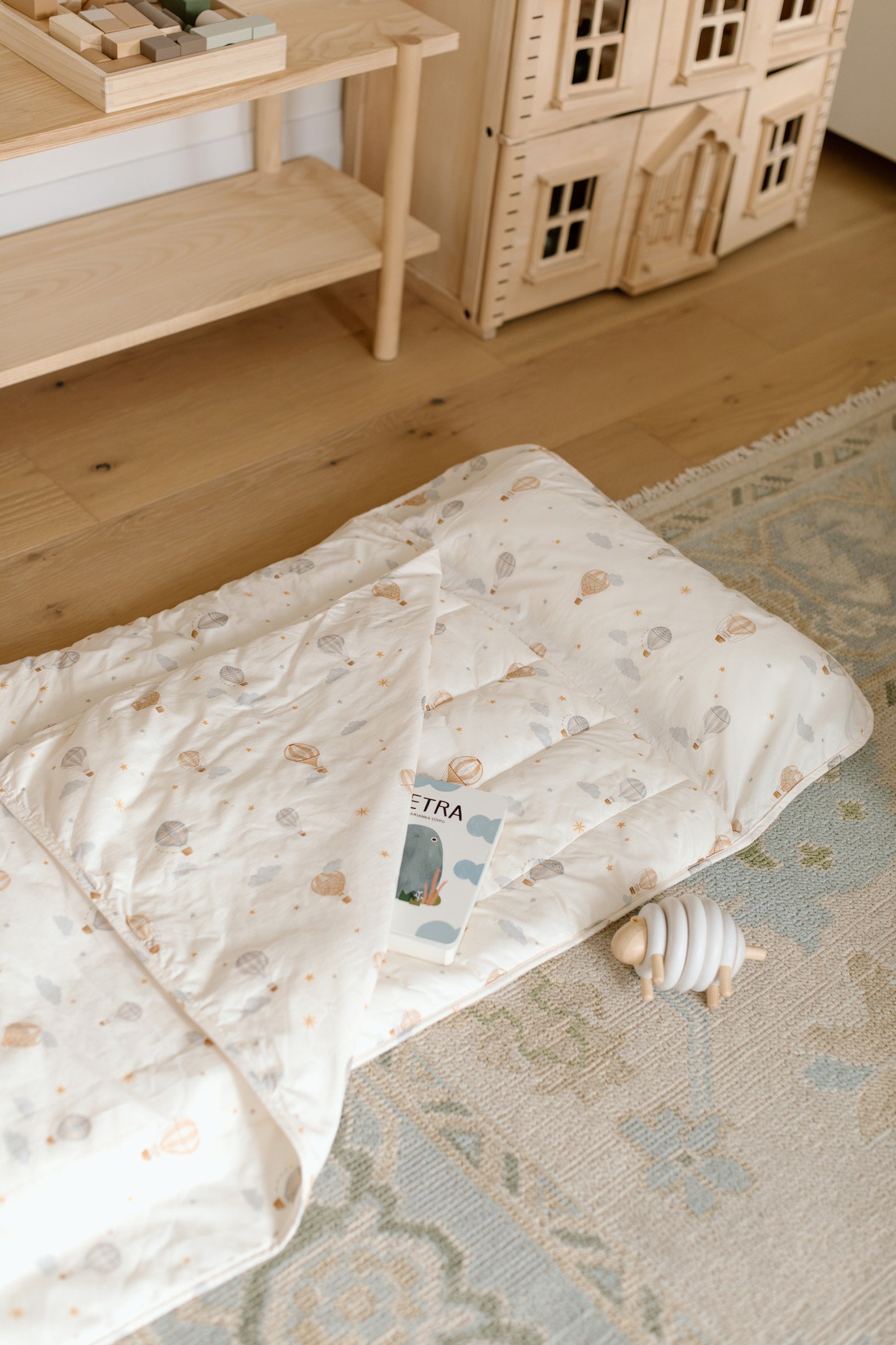 Organic Cotton (OEKO-TEX) Fabric Toddler Nap Mat | Daycare Nap Mat With ...