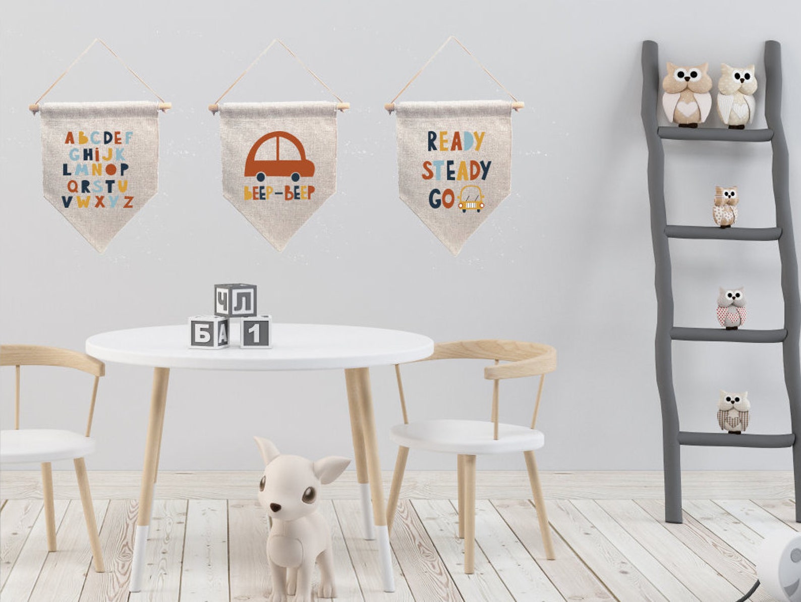 Beep Beep Linen Sign Boys Room Banner Playroom Sign - Etsy