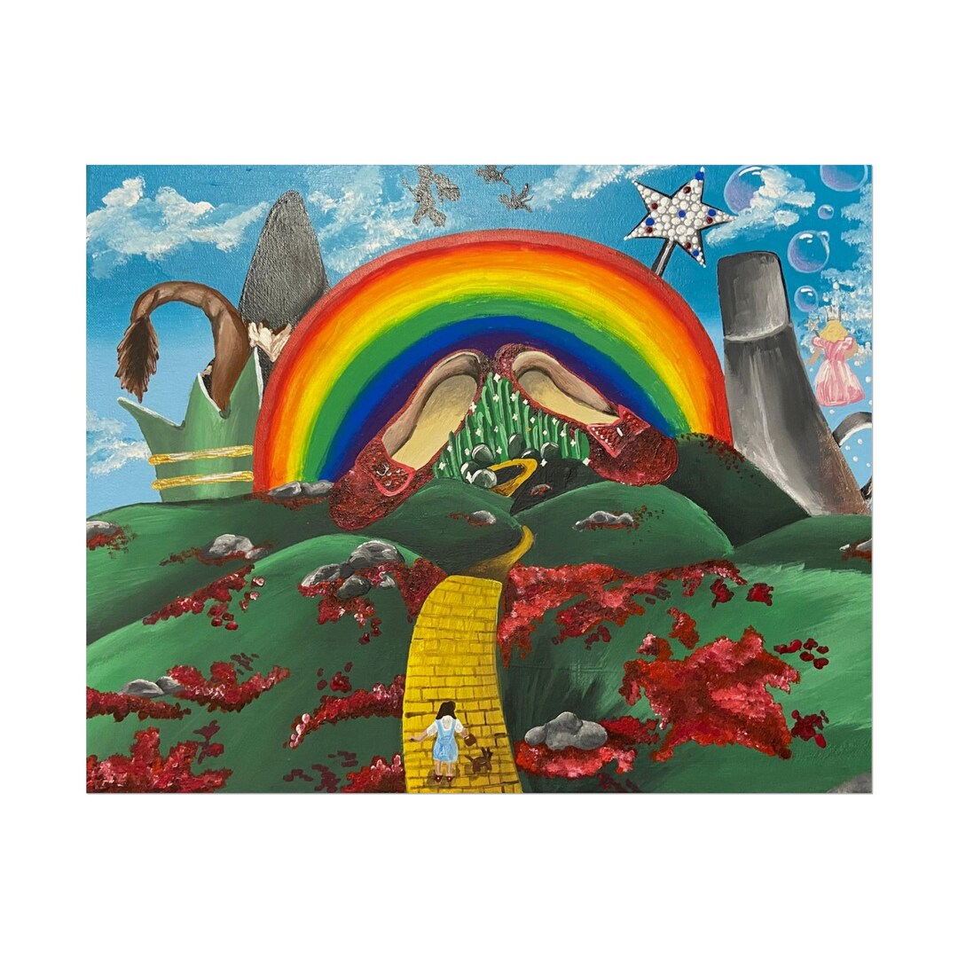 Follow the Yellow Brick Road Poster - Etsy