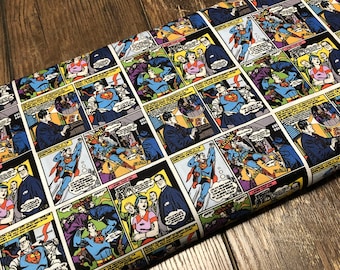 Comic Book Fabric | Etsy