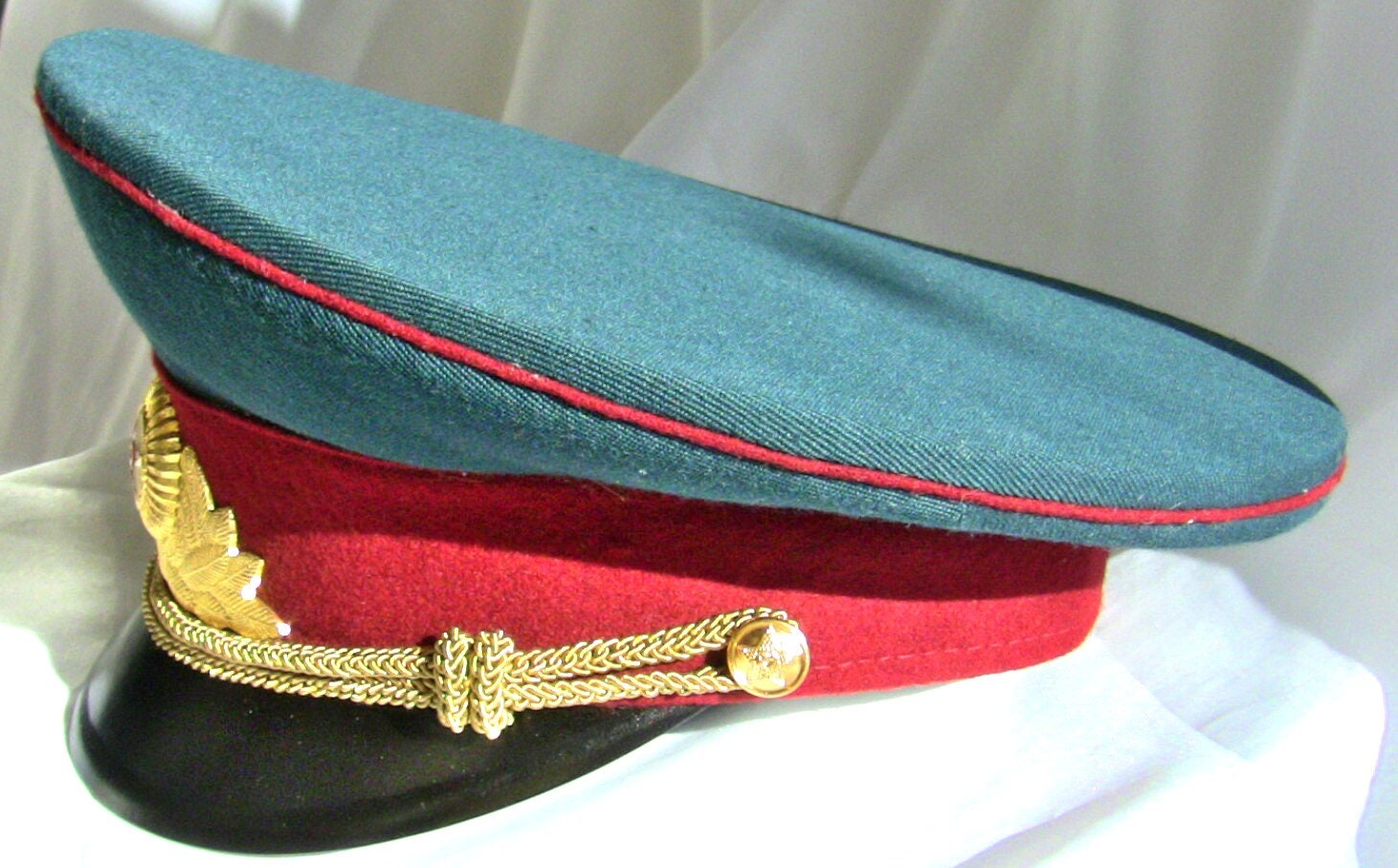 Soviet uniformUSSRmilitary cap Soviet Army Officer | Etsy