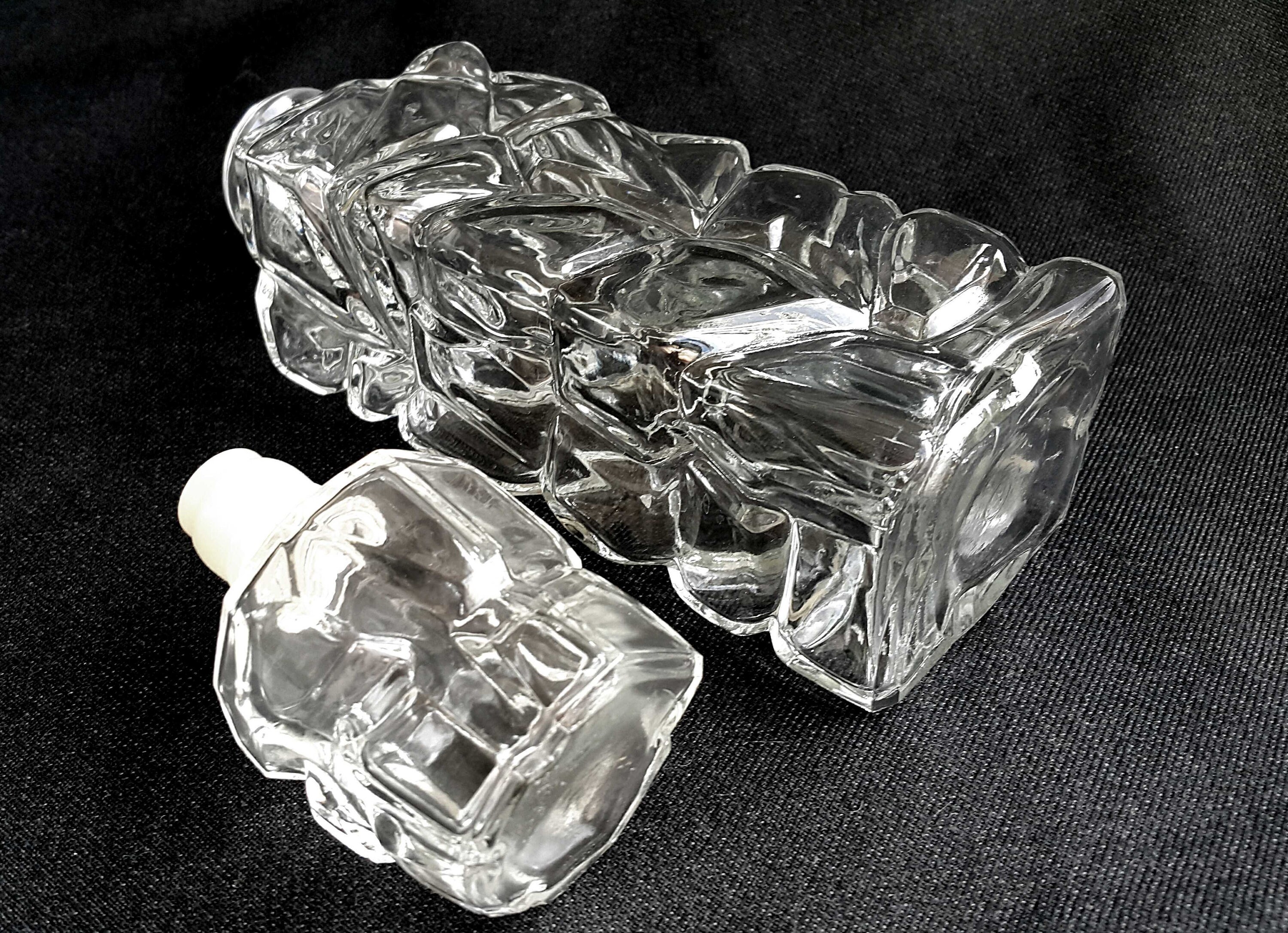 Decanter Vintage Crystal Carafe for Alcohol Cognac Whiskey Brandy Vodka ...