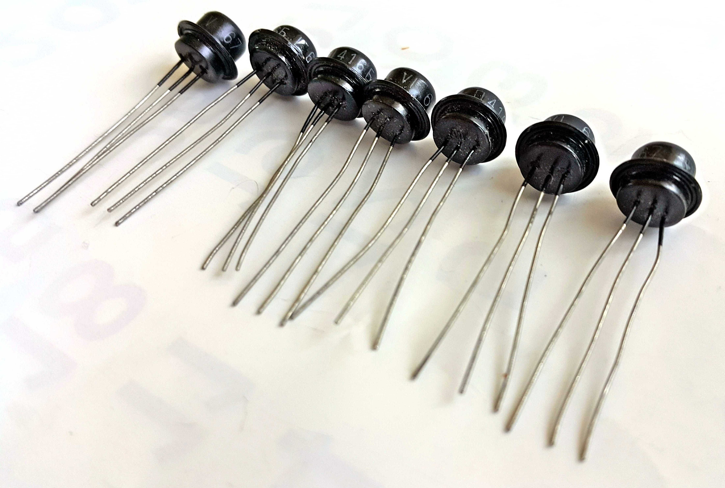 7 NOS Germanium Transistors P416 P-n-p HF Soviet Set 7 Pcs, Radio ...
