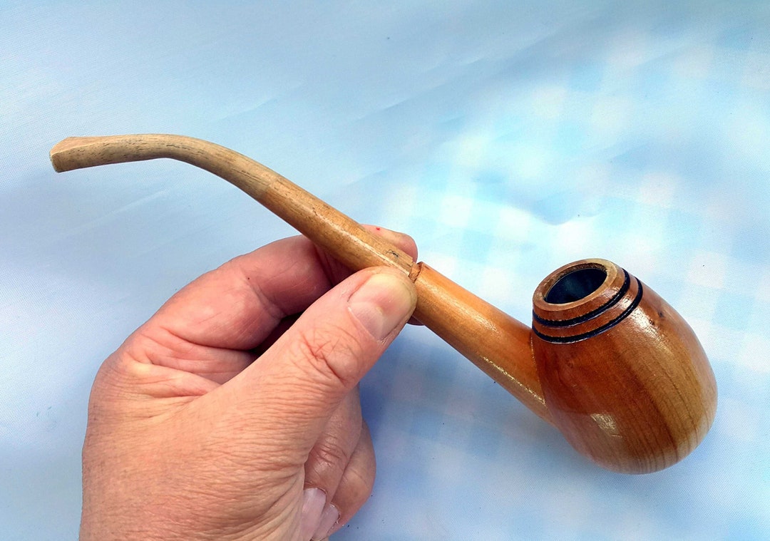 Smoking Pipe Wooden,tobacco Pipe Handmade,pipe Smoke Mens,wood Carving ...