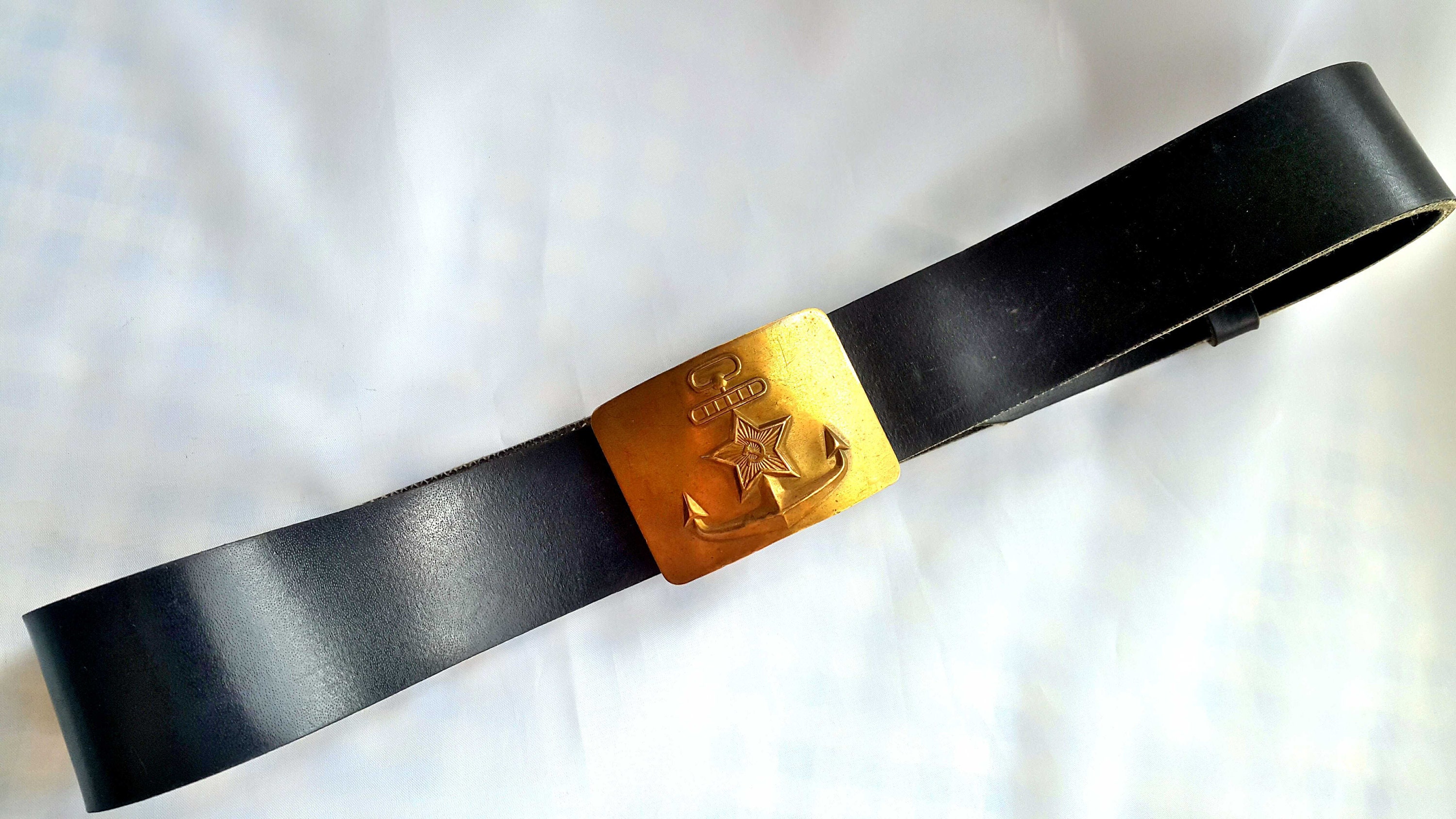 Soviet military belt uniforms Sailor Navy USSR metal anchor | Etsy