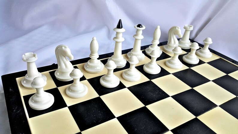 Soviet Bakelite Chess Set Big Bakelite Chess Board Old - Etsy