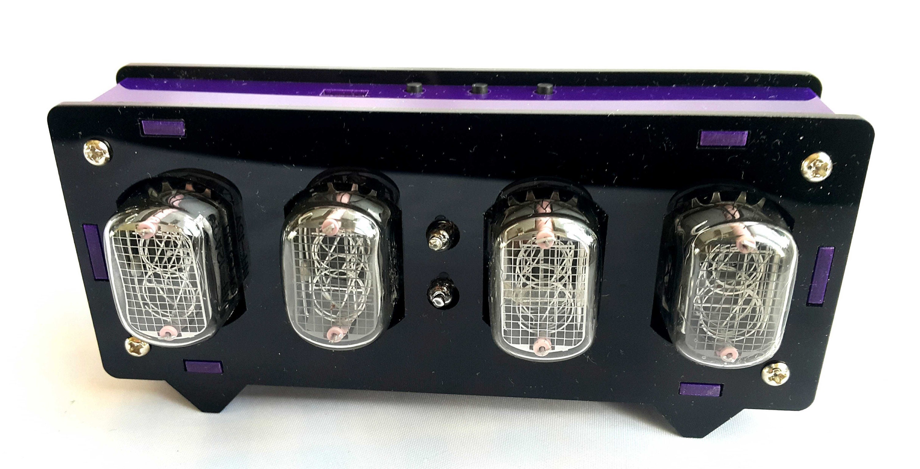 Nixie Tube Clock New Vintage IN-12 Nixie Clock Tubes Handmade - Etsy