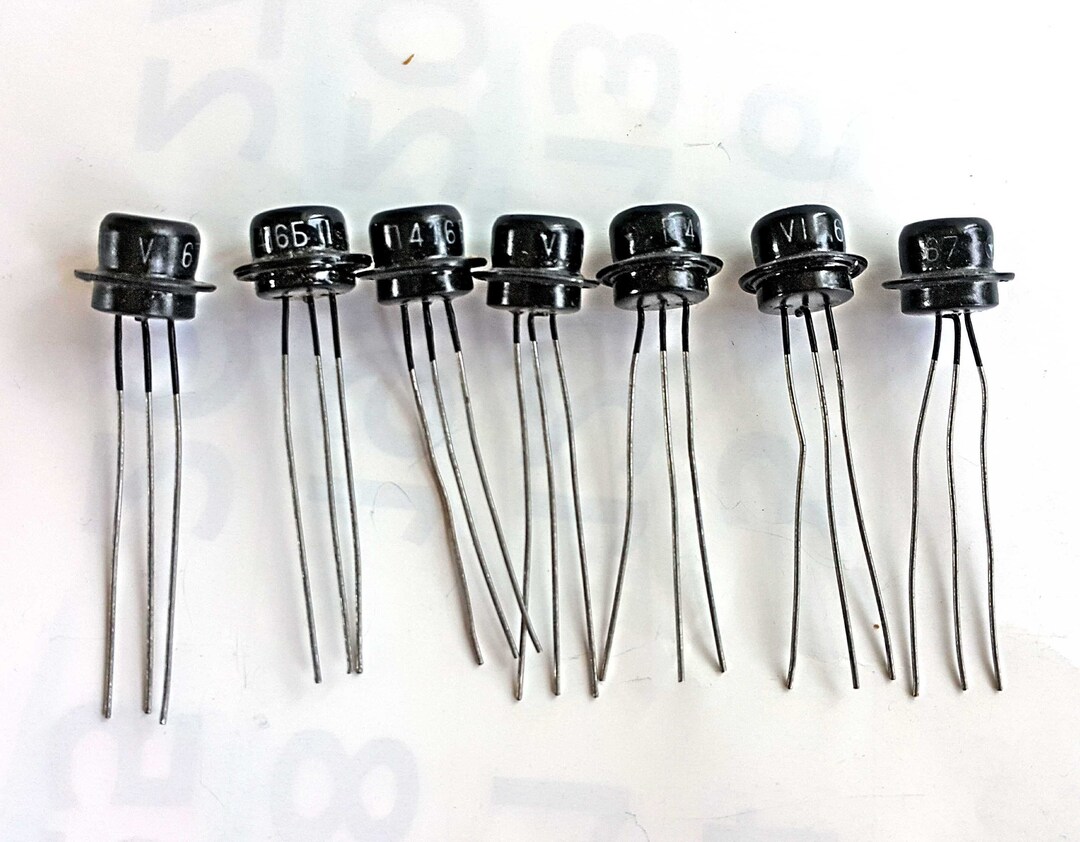 7 NOS Germanium Transistors P416 P-n-p HF Soviet Set 7 Pcs, Radio ...