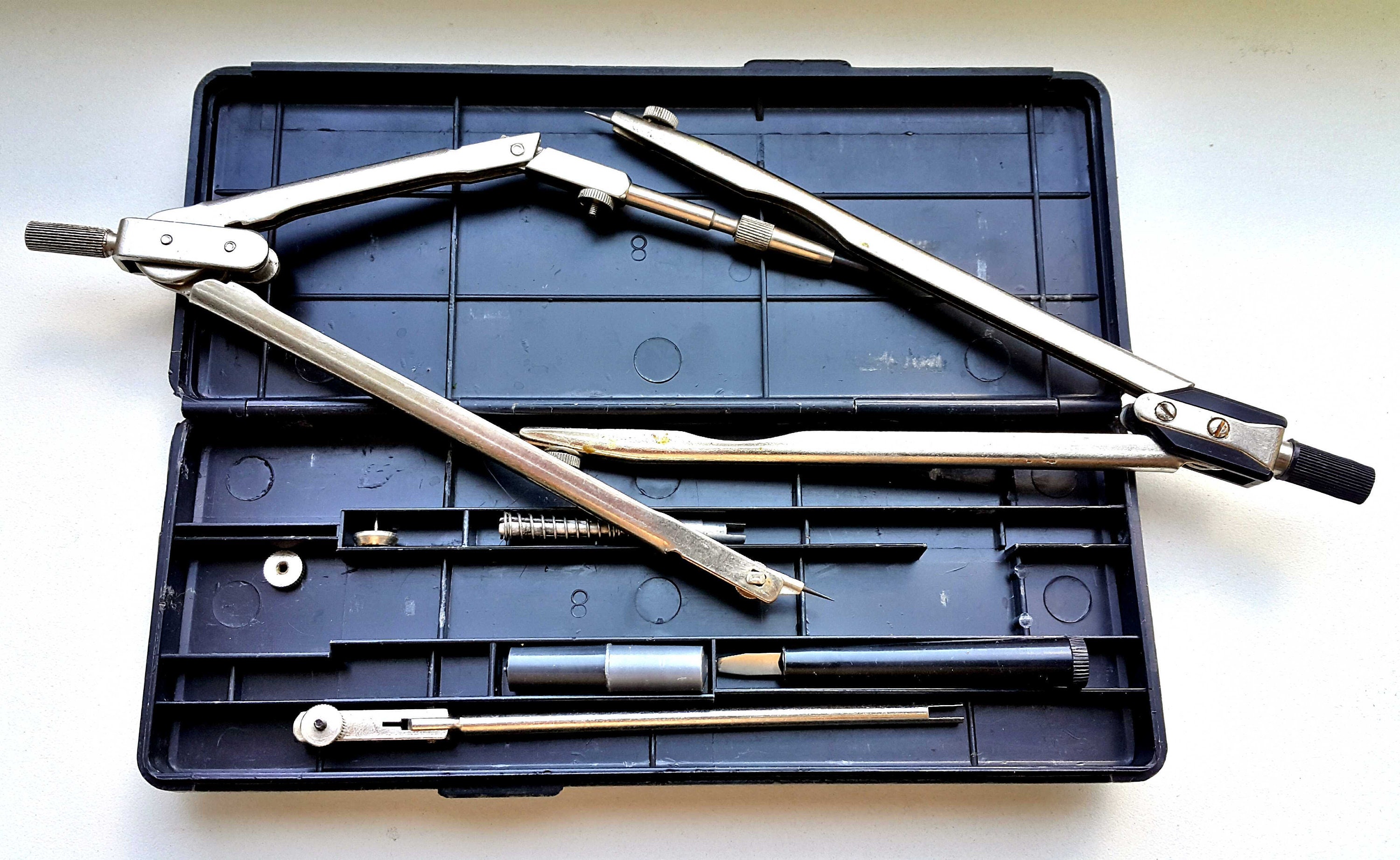 Set Soviet Drafting Tools Vintage Mechanic Measuring Tools - Etsy