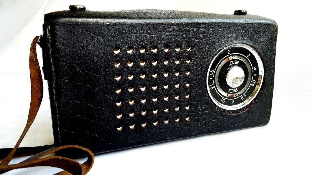 Soviet Radio SELGA-404, USSR Quality Mark, Latvia Riga Portable Radio ...