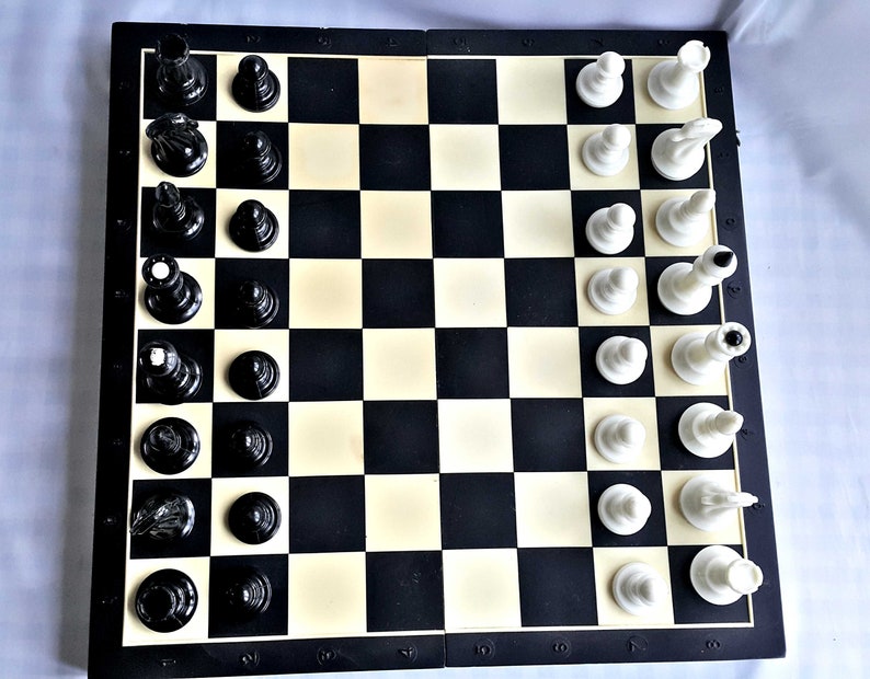 Soviet Bakelite Chess Set Big Bakelite Chess Board Old - Etsy