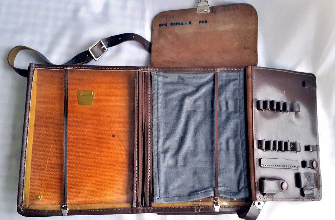 Soviet Military Bag Officer USSR Soviet Uniform Bag Soviet - Etsy