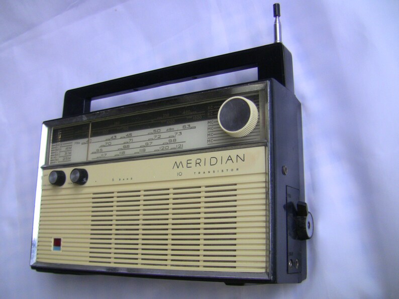 Soviet Radio Meridian Vintage Transistor Radio Working USSR | Etsy