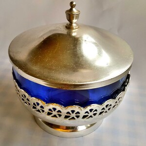 Soviet Sugar Bowl Candy Holder With a Lid Glass Patterned - Etsy