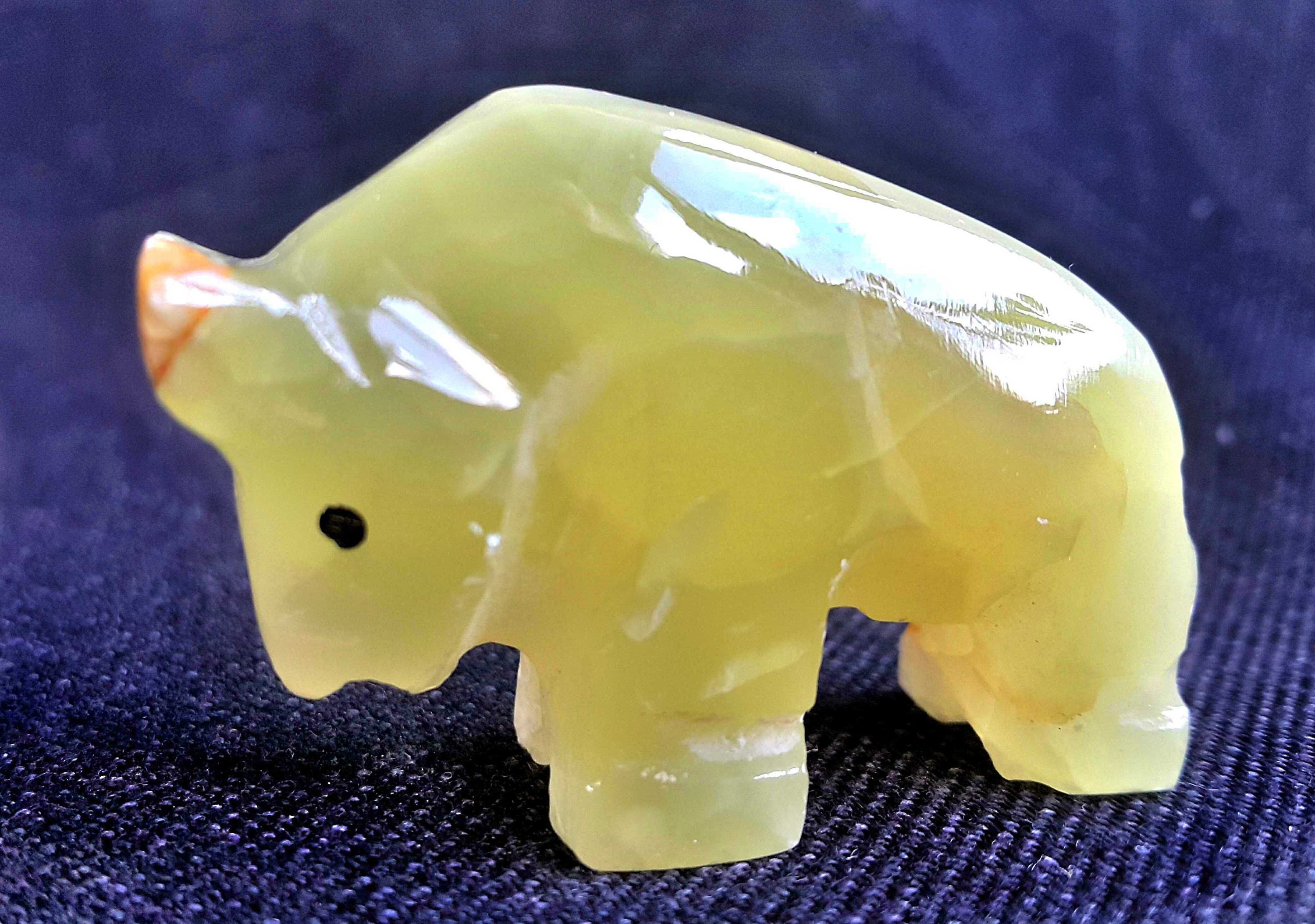 Onyx Ox 2021-year of Bull Marble Ox Gift 2021 | Etsy