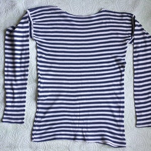 Telnyashka Soviet Marine Military Uniform Long Sleeves VDV Striped T ...