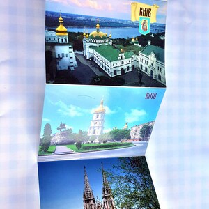 Soviet Postcards Kiev Set of 12pcs 1989 , Views of Kiev, Rare Russian ...