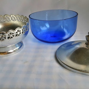 Soviet Sugar Bowl Candy holder with a lid Glass Patterned | Etsy