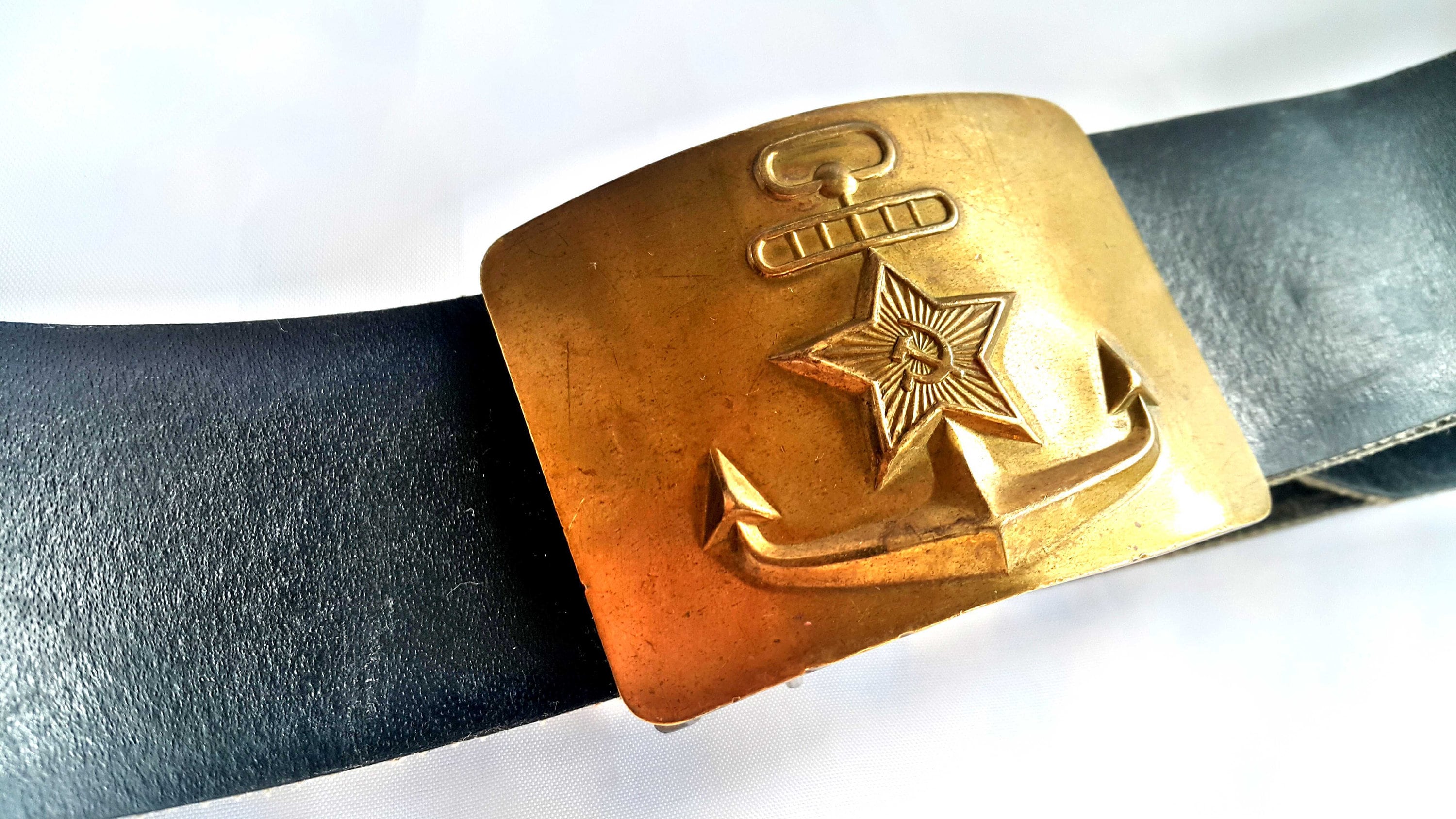 Soviet military belt uniforms Sailor Navy USSR metal anchor | Etsy