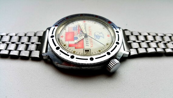 Soviet Military Watch, Commander Wostok USSR, Peace M… - Gem
