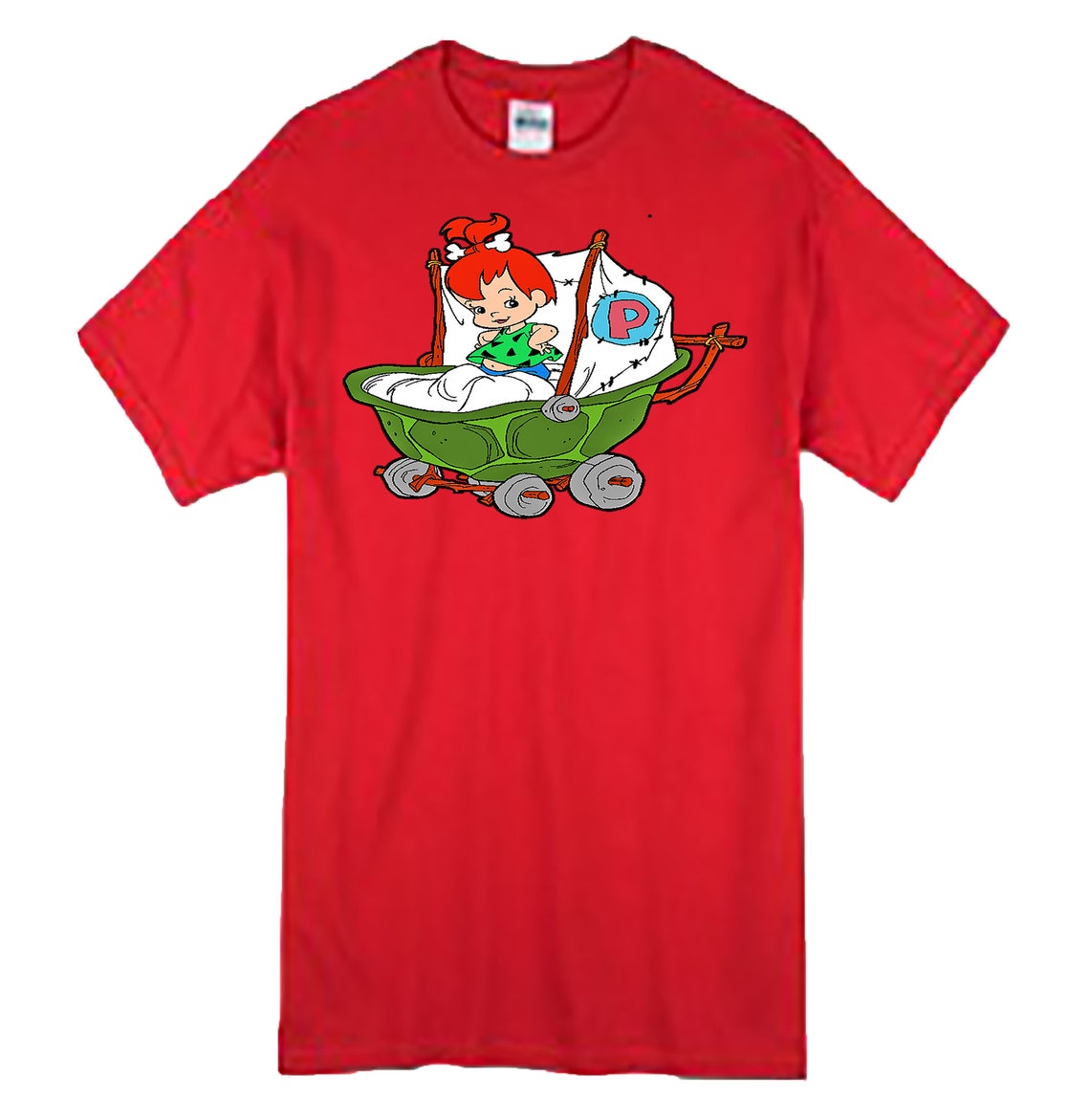 Flintstone Baby Pebbles TV Cartoon Personalized Mother's Day Unisex Mom ...