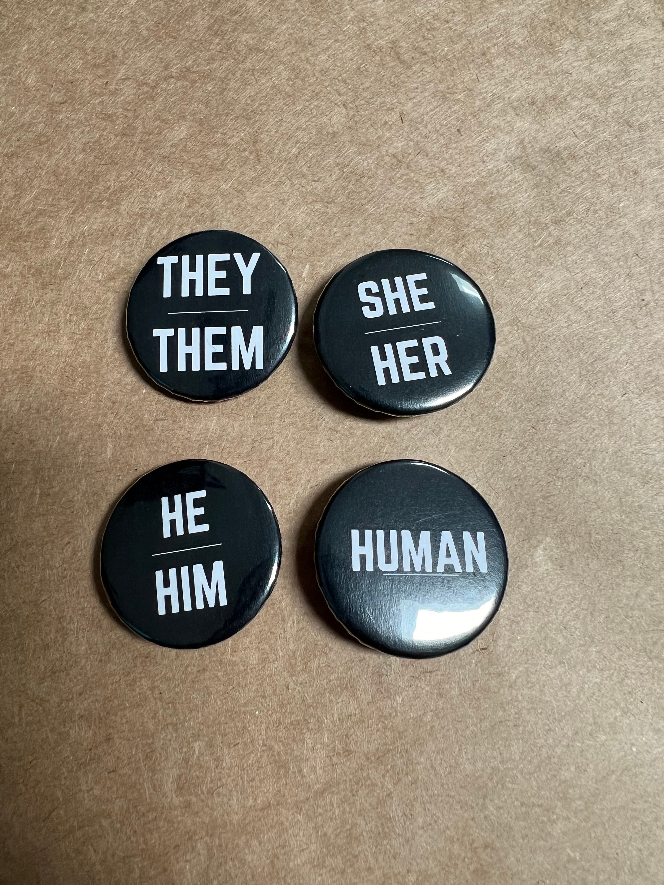Pronoun Buttons | She Her Button | He Him Button | They Them Button ... Pronoun Buttons | She Her Button | He Him Button | They Them Button ...