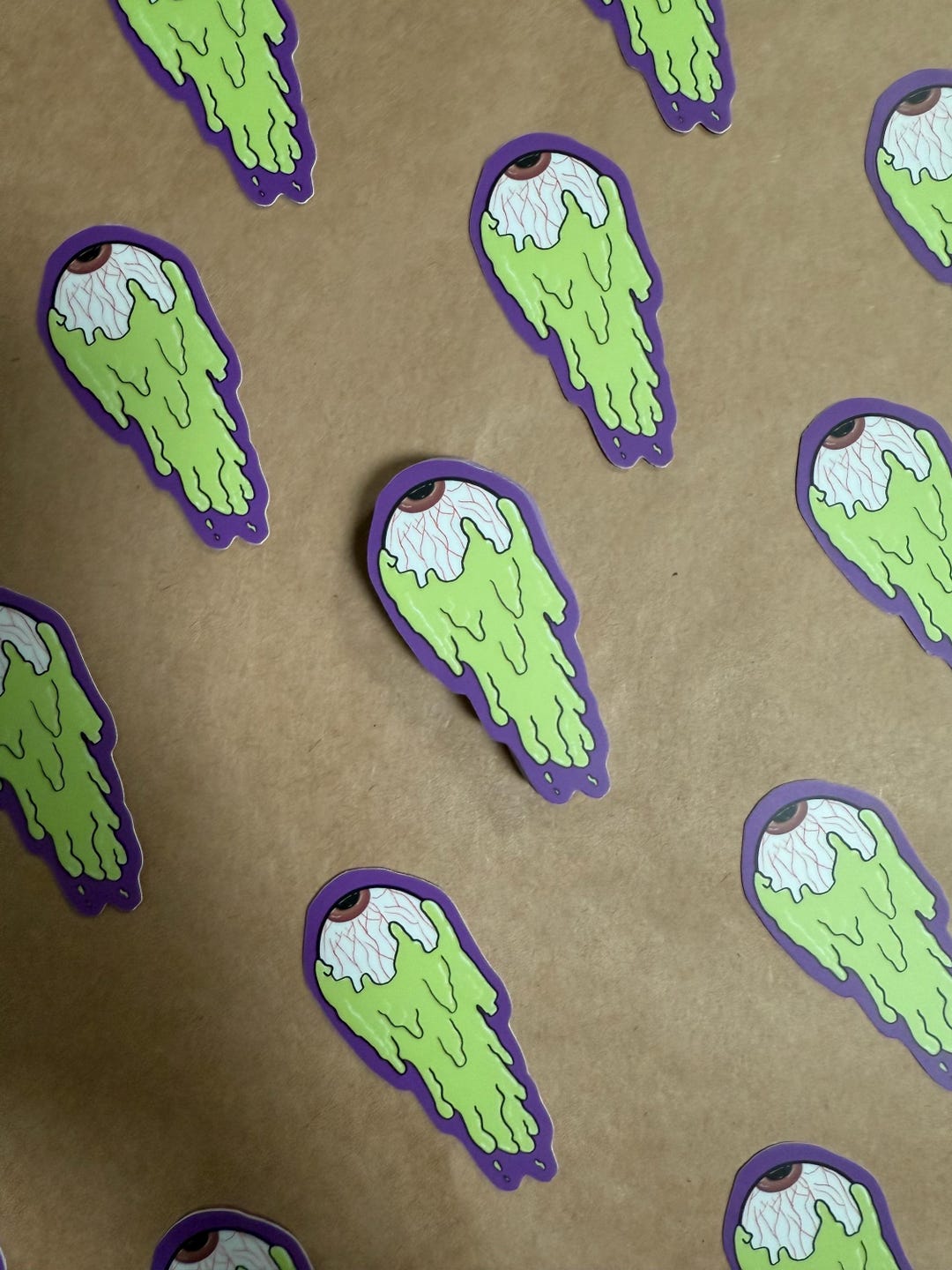 Droopy Eye Sticker | Vinyl Sticker | Weatherproof | Laptop | Water ...