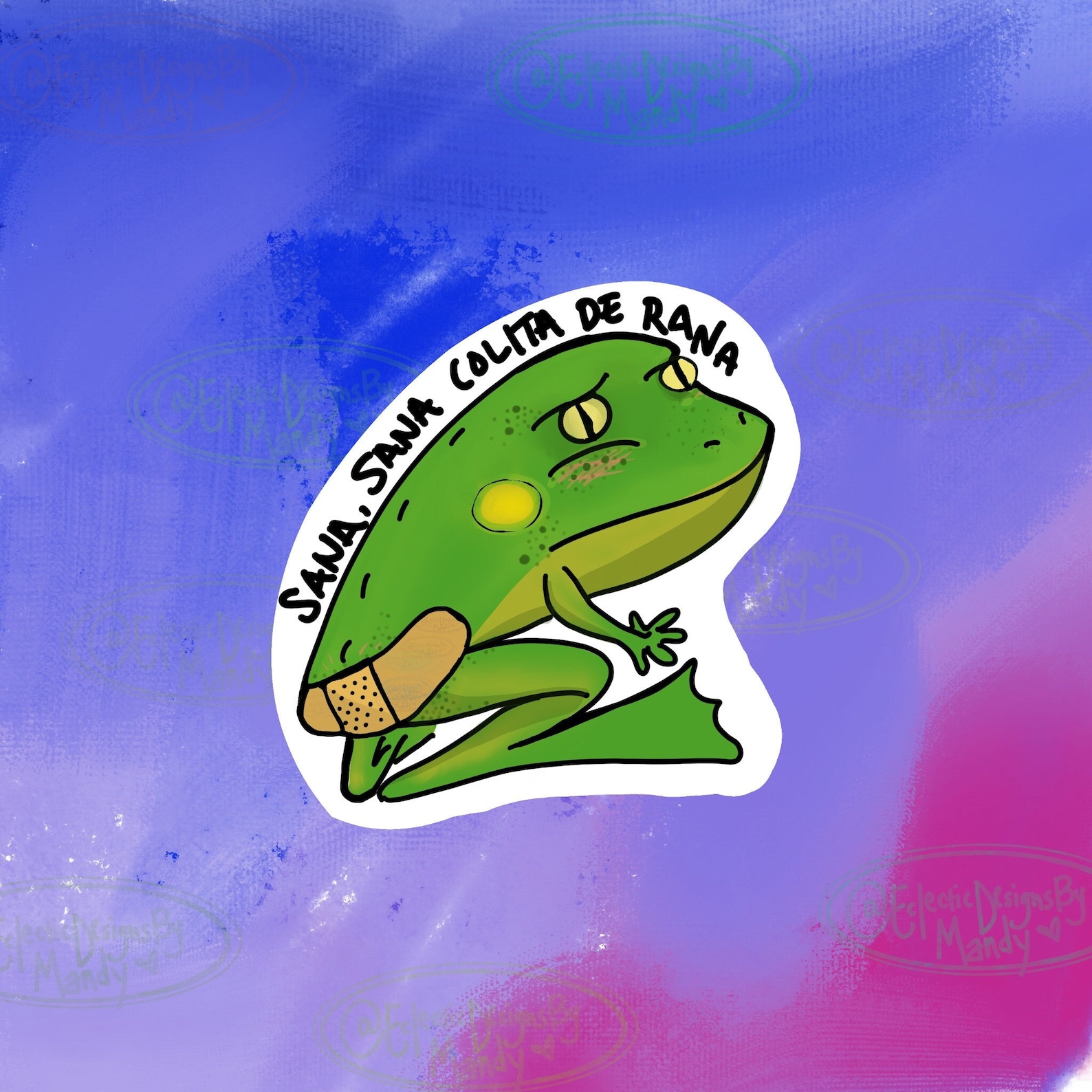 Sana Sana Colita de Rana | Etsy