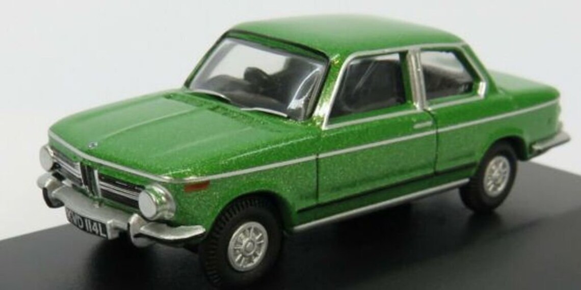 BMW 2002 Green 1/76 Scale Model Car Oxford Diecast. Ideal - Etsy