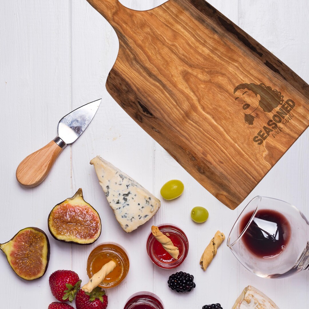 Black Girl Magic Cutting Board Latina Foodie Cheese Board Charcuterie ...