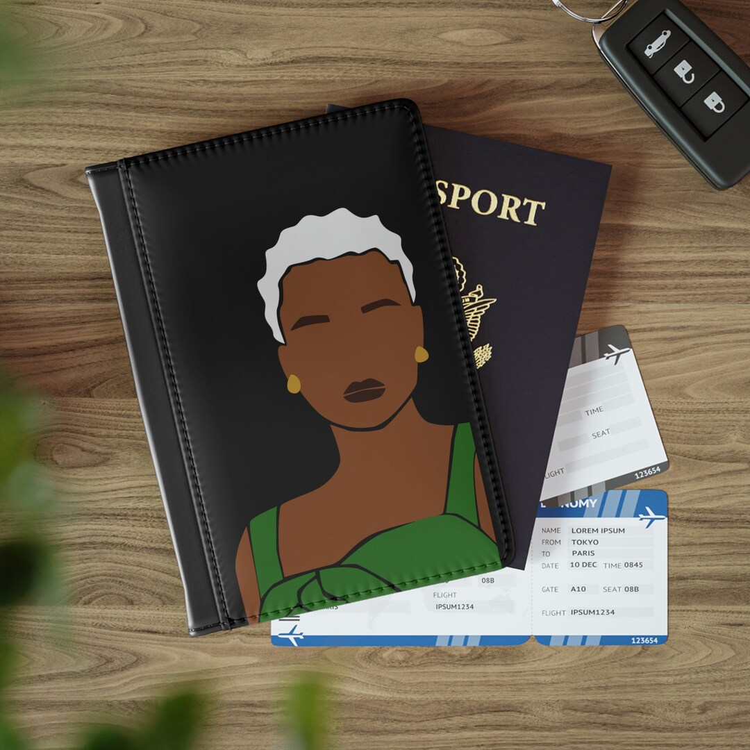 Black Girl Magic Passport Cover, Black Girl Travel Accessory,passport ...