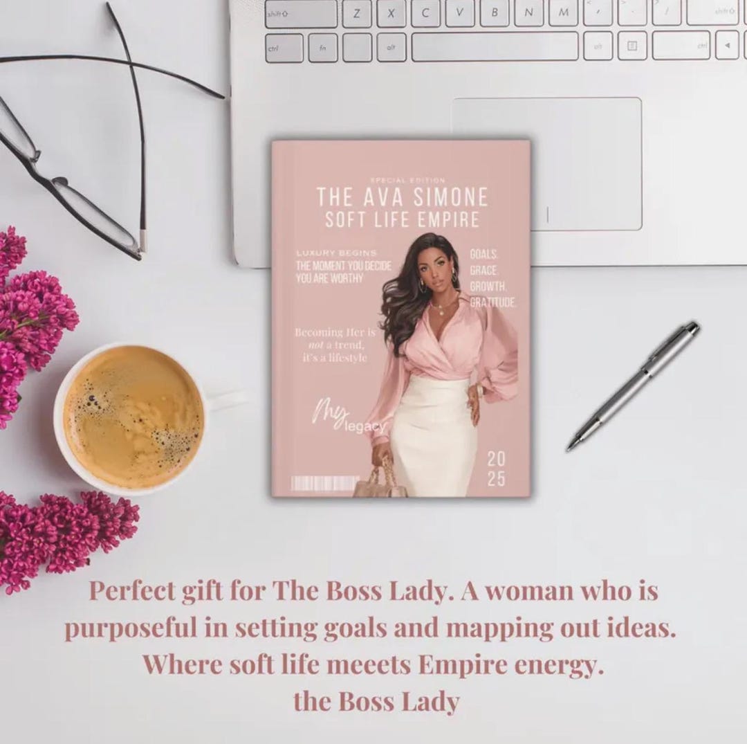 Personalized Boss Lady African American Notebook New Business Owner ...
