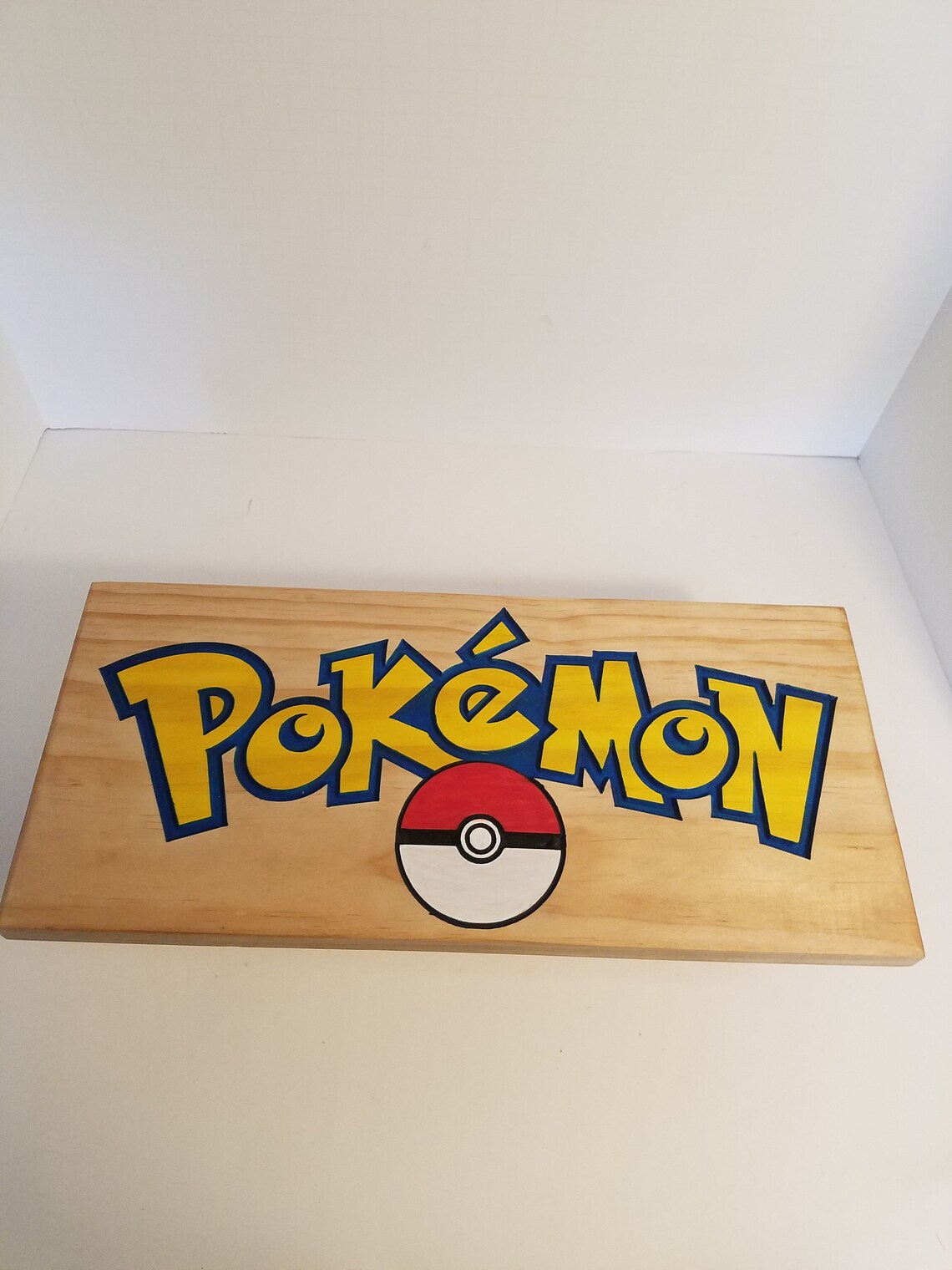 POKEMON Poke Ball Pokemon Natural Sign Pokemon Wall Decor | Etsy