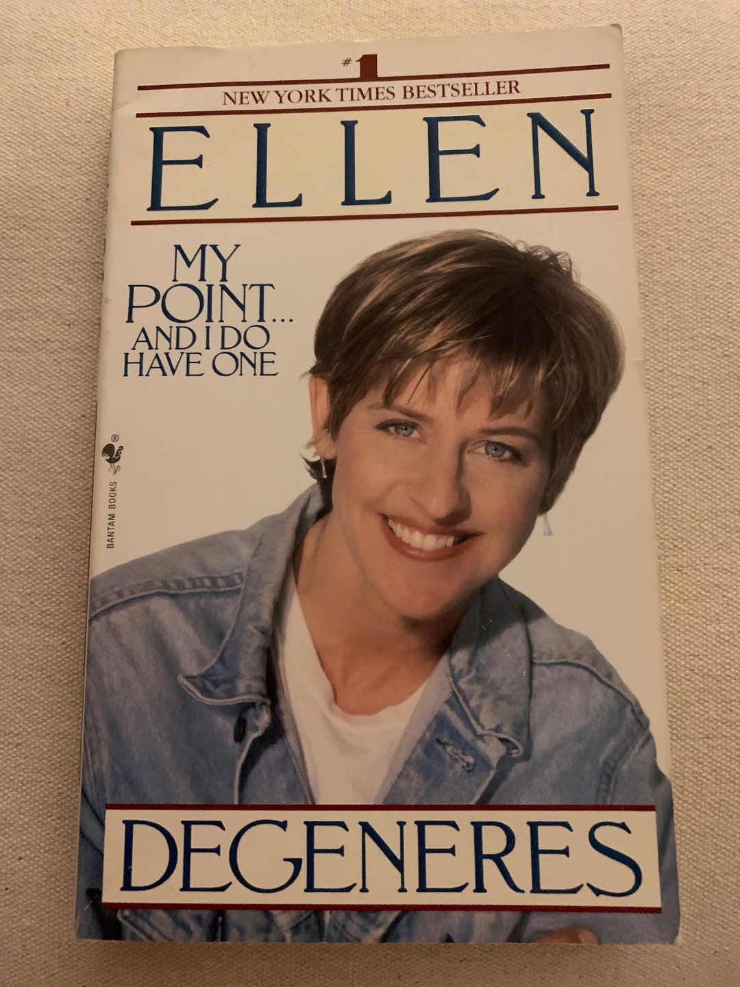 Variety of Vintage Books, Ellen Degeneres, Reiser, Dahl - Etsy