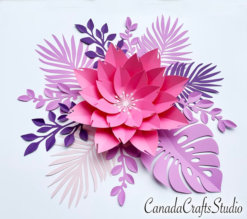 Buy Giant Paper Flower Template Leaves SVG DXF Bundle 18 Online In India Etsy Buy Giant Paper Flower Template Leaves SVG DXF Bundle 18 Online In India Etsy