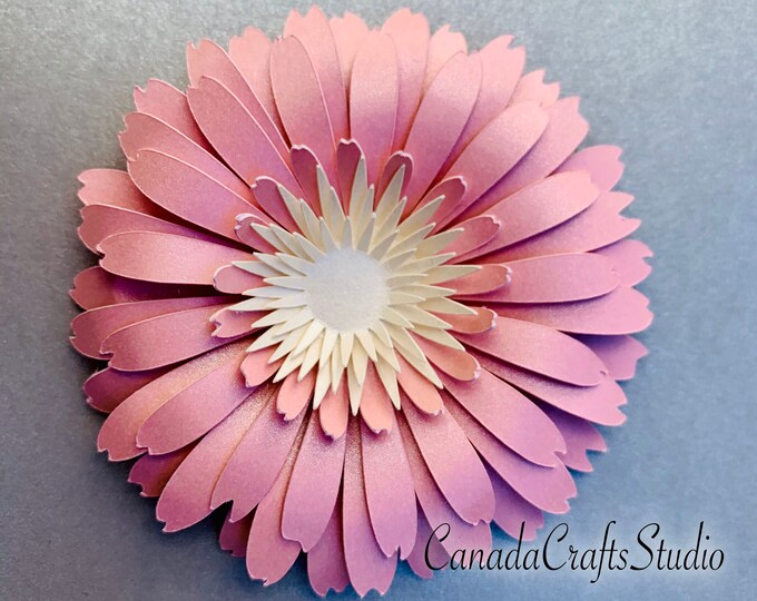 SVG/DXF/PNG Paper Flower Template Lily Tutorial - Etsy