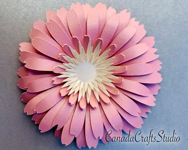SVG DXF Gerbera Daisy Template Paper Flower Etsy UK SVG DXF Gerbera Daisy Template Paper Flower Etsy UK