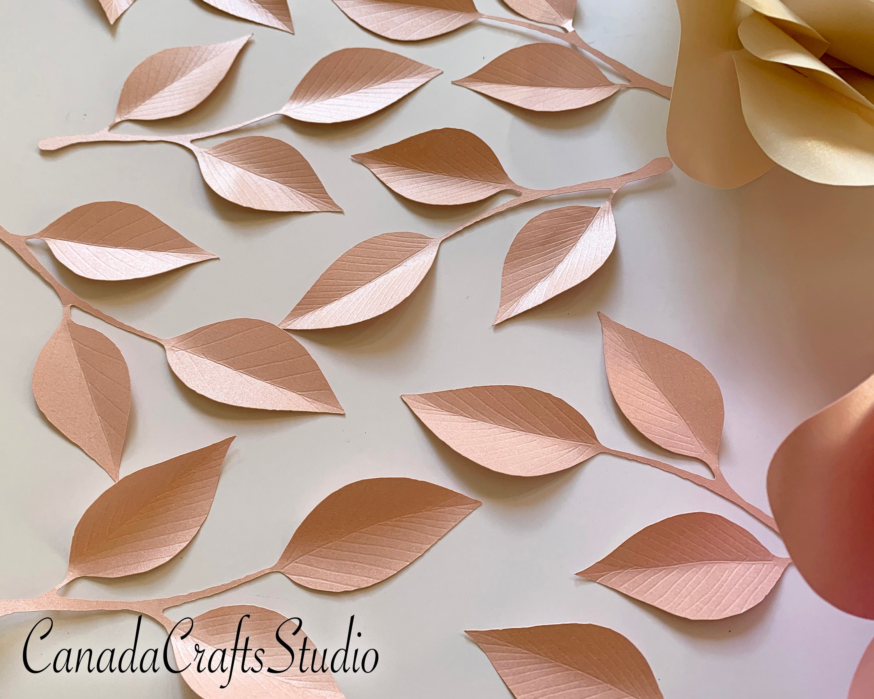 SVG/DXF Leaf Template 9 - Etsy Canada