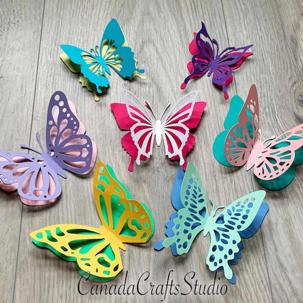 Butterfly Template - Etsy