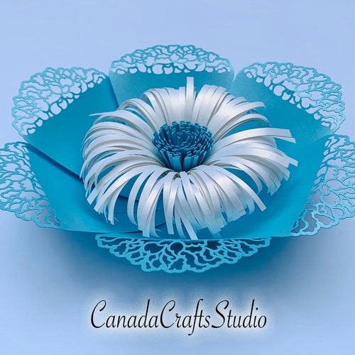 Giant Paper Flower Center Templates SVG Paper Flower Centers - Etsy