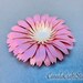 SVG/DXF Gerbera Daisy Template Paper Flower - Etsy